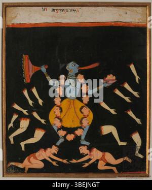 This ancient sculpture depicts the Hindu deities Shiva and Parvati ...