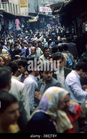 Istanbul Turkey Crowded Street Scene Stock Photo - Alamy