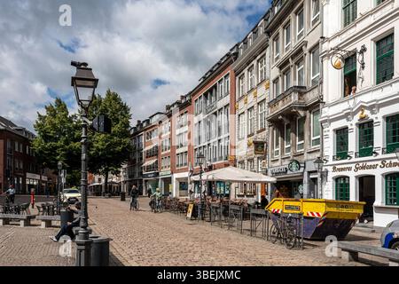 Aachener Altstadt, Markt - Aachen, Nordrhein-Westfalen, Deutschland ...