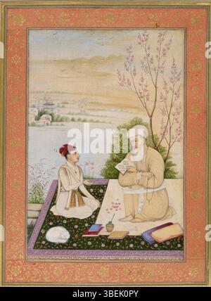 Portrait of Dara Shikoh, Shah Jahan's eldest son, who ruled in the time ...