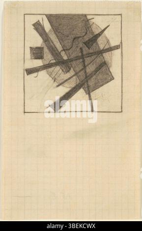 Composition 15 k (Kazimir Malevich, early 1920s Stock Photo - Alamy