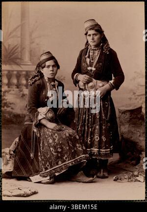 This photograph, taken in the Kerkira area of Corfu between 1870 and ...