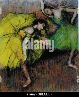 Edgar Degas - In Dance Studio C 1897 Stock Photo - Alamy