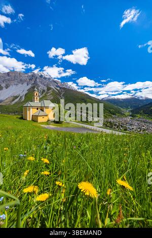 Europe, Italy, Lombardy, Valtellina, views of the city of Sondrio Stock ...