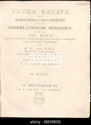 A botanical work showcasing plants native to the London area, with ...