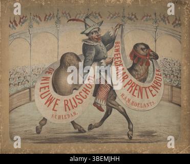 A 19th-century Dutch educational picture book designed to teach ...