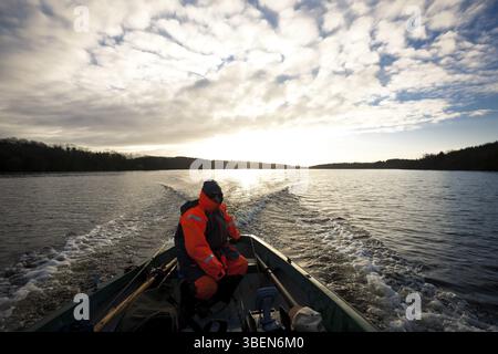 Pike fishing in Ireland Stock Photo - Alamy