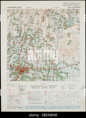 This map, created by the US Defence Mapping Agency Topographic Center ...