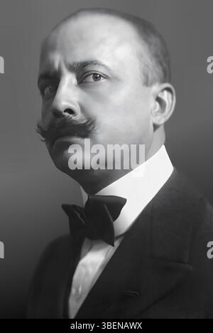 Filippo Tommaso Marinetti (1876-1944), Italian writer and founder of ...