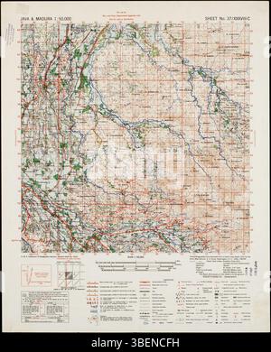 This topographic map series, *Java & Madura 1:50.000*, was created by ...