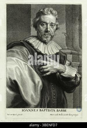 Antoine Van Dyck (1599-1641). Self -portrait. Etching and chisel ...