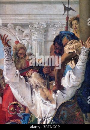 Painting 'Martirio di San Giovanni Vescovo' by Giovan Battista Tiepolo ...