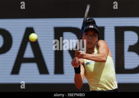 Ann Li of the United States during the first round of the U.S. Open ...