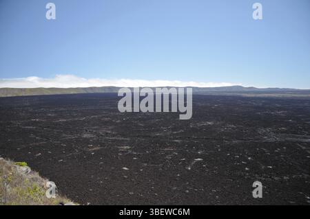 Sierra Negra Volcano Caldera Stock Photo - Alamy