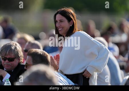 Janet Evans at the JESPYS awards at JSerra High School, Thursday, May ...