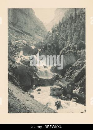 View of the Kander river in Switzerland Stock Photo - Alamy
