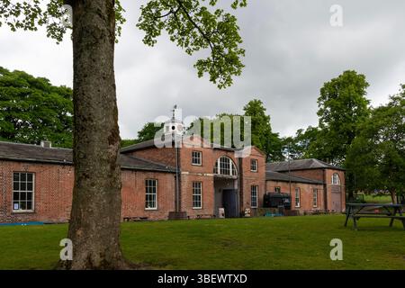 Old stable block at Heaton Park in North Manchester, England Stock ...