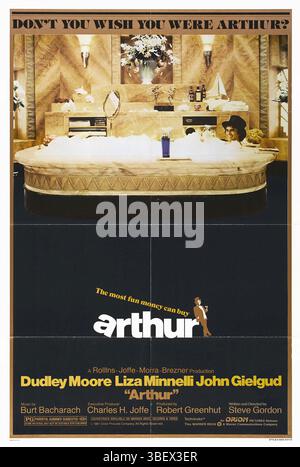 arthur - Original Movie Poster Stock Photo - Alamy