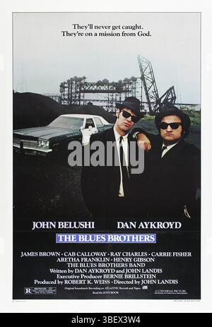 THE BLUES BROTHERS - Original Movie Poster Stock Photo - Alamy