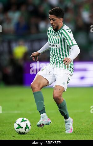 Pablo Fornals of Real Betis during the Spanish championship La Liga football match between Elche ...
