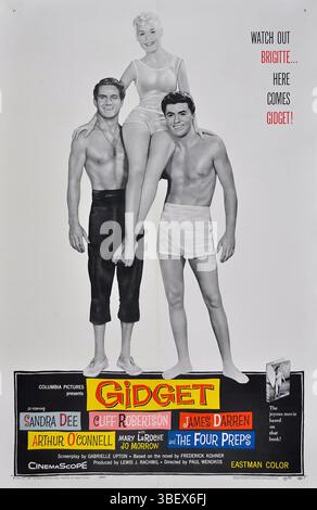 Gidget - Original Movie Poster Stock Photo - Alamy