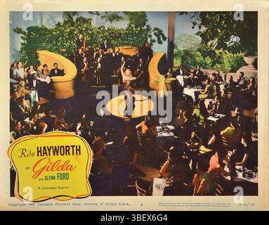 Gilda - Original Movie Poster Stock Photo - Alamy