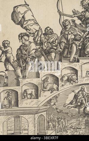 Life and age of man: stages of man's life from the cradle to the grave ...
