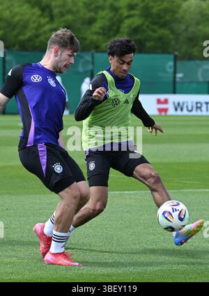 Blankenhain, Germany. 30th May, 2025. Soccer: DFB, U21, Training camp ...