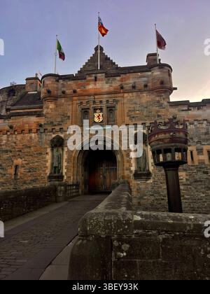 The iconic Edenborough Castle in Scotland, Europe Stock Photo - Alamy