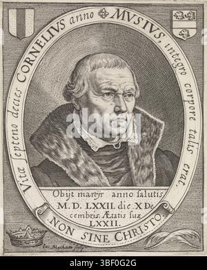 Portrait of Cornelis Musius Matham, Jacob 1571 - 1631, Heemskerck ...
