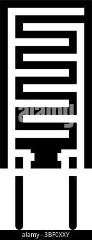 humidity sensor module color icon vector. humidity sensor module sign ...