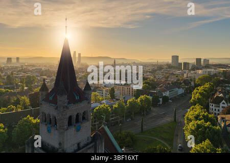 Switzerland, Basel, BS, City of Basel, Pauluskirche, St. Paulus Church ...