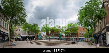 The area is known as the Market Gate Stock Photo - Alamy