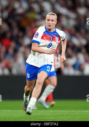 England's Aggie Beever-Jones during a media session at The Dolder Grand ...