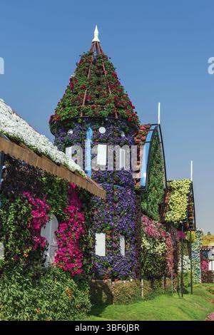 Dubai miracle garden with over million flowers Stock Photo - Alamy