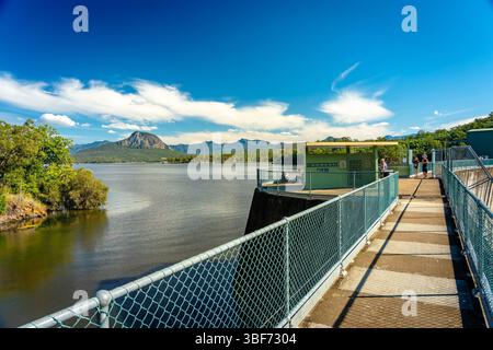 Lake Moogerah Dam built in 1961 in South East Queensland, Australia ...