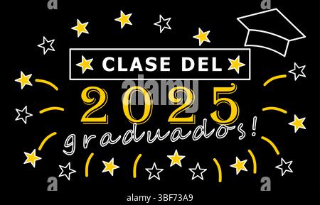 Spanish Graduation banner – Class of 2025 and Generation 2025 for ...