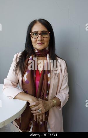 Portrait of Ananda Devi 17/05/2025 ©Basso Cannarsa/opale.photo Stock ...