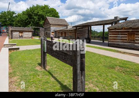 Fort Nashborough History Center, Nashville, Tennessee, USA Stock Photo ...