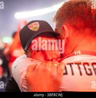 Berlin, Germany. 24th Mai 2025. Torjubel: Nick Woltemade (VfB) Arminia Bielefeld - VfB Stuttgart ...