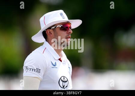 England Lion’s Tom Haines during the test match at The Spitfire Ground ...