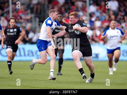 Rhys Carre of Saracens Rugby during the Friendly Game match between ...
