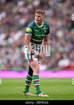 Leicester Tigers' Joseph Woodward during the Gallagher Premiership ...