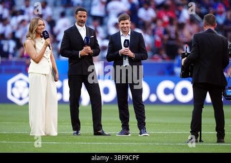 Steven Gerrard during the Paris Saint-Germain v Liverpool UEFA ...