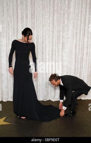 Jack P. Shepherd and Hanni Treweek attending the British Soap Awards ...