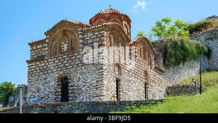 Church of the Holy Trinity, Castle Complex, Berat, Albania Stock Photo ...