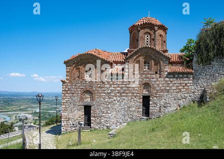 Church of the Holy Trinity, Castle Complex, Berat, Albania Stock Photo ...