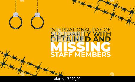 Remembering the Missing, Solidarity with Detained Staff Members Stock ...
