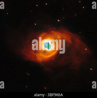 This optimised Hubble image shows the spiral galaxy NGC 3511, 43 million light-years away in the ...