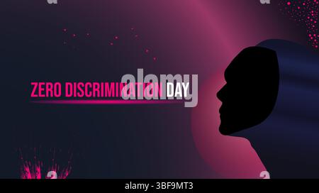 Zero Discrimination Day A World Without Barriers Stock Vector Image ...